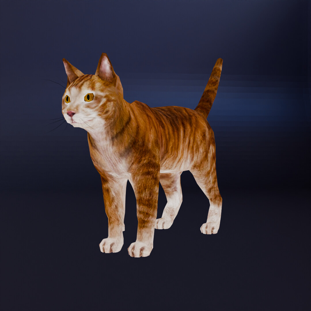 ArtStation - 3D Cat