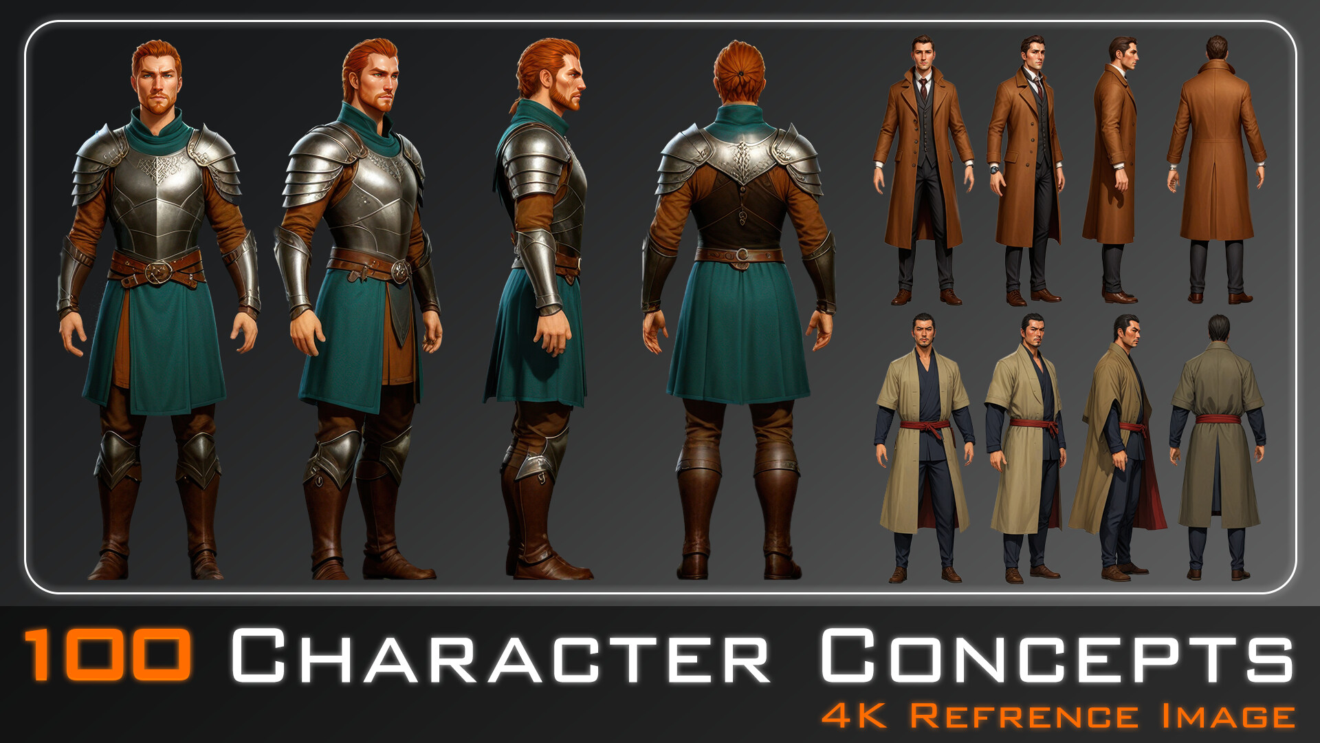 ArtStation - 100 Character Concept (Vol. 10)