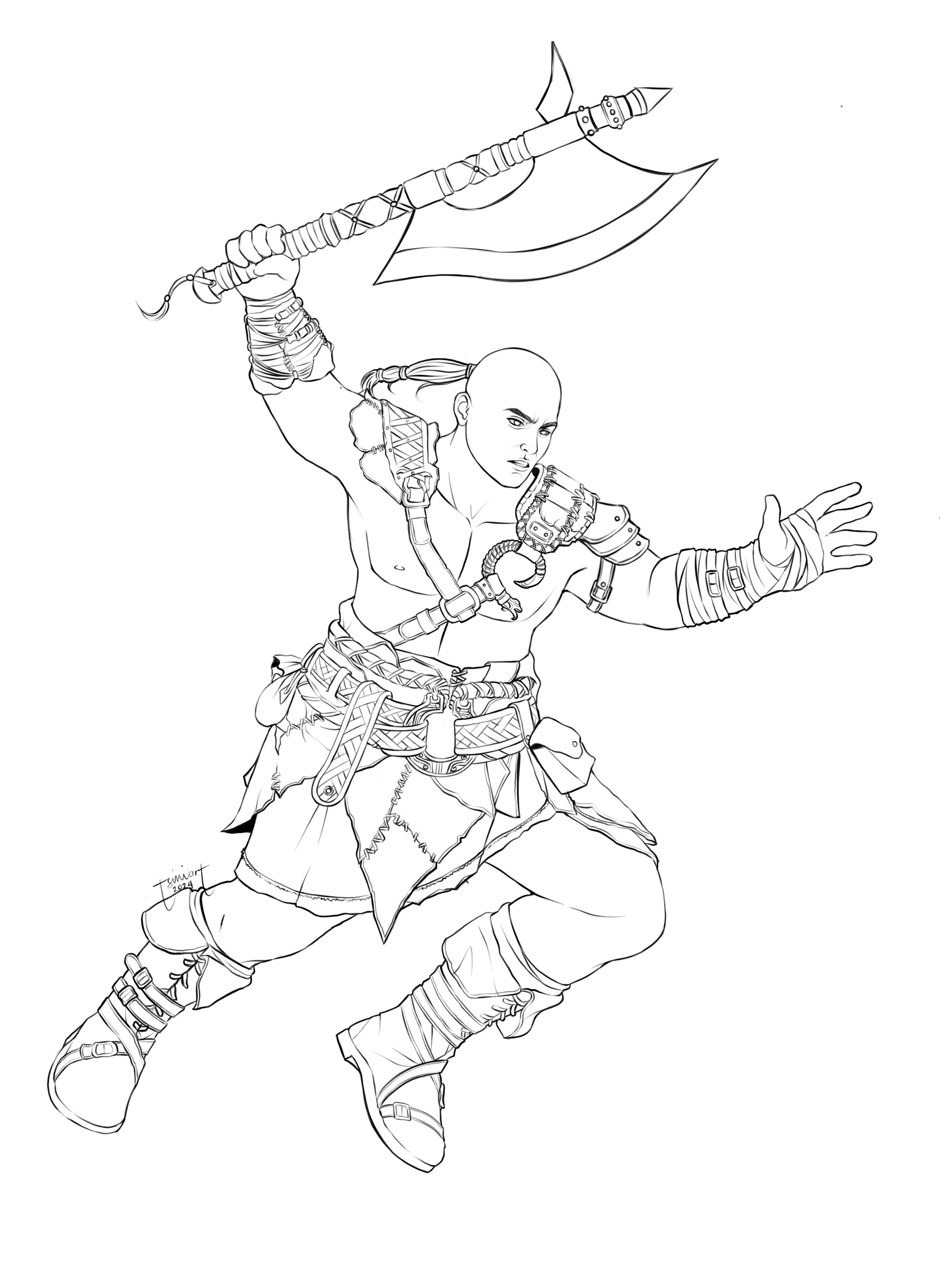 ArtStation - Barbarian - Diablo II: Resurrected