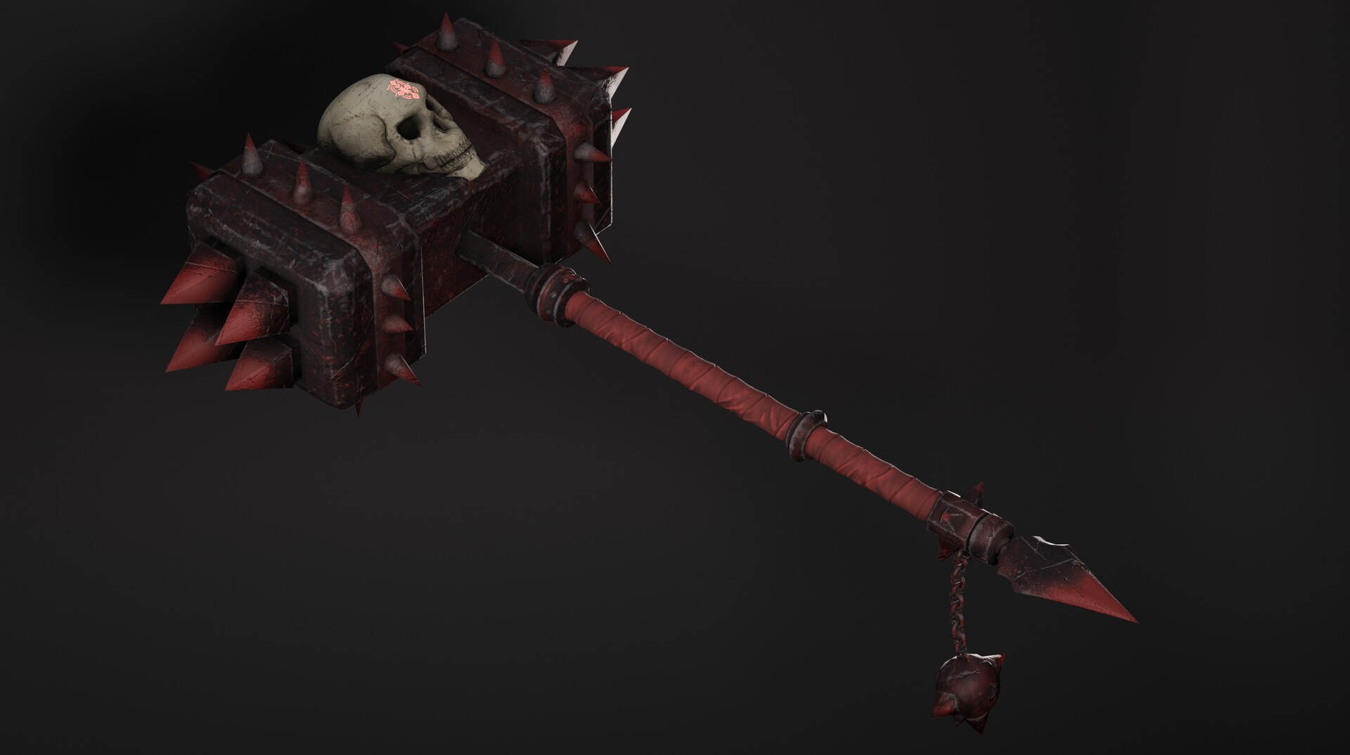 ArtStation - Stylized Brute Orc's War-Hammer
