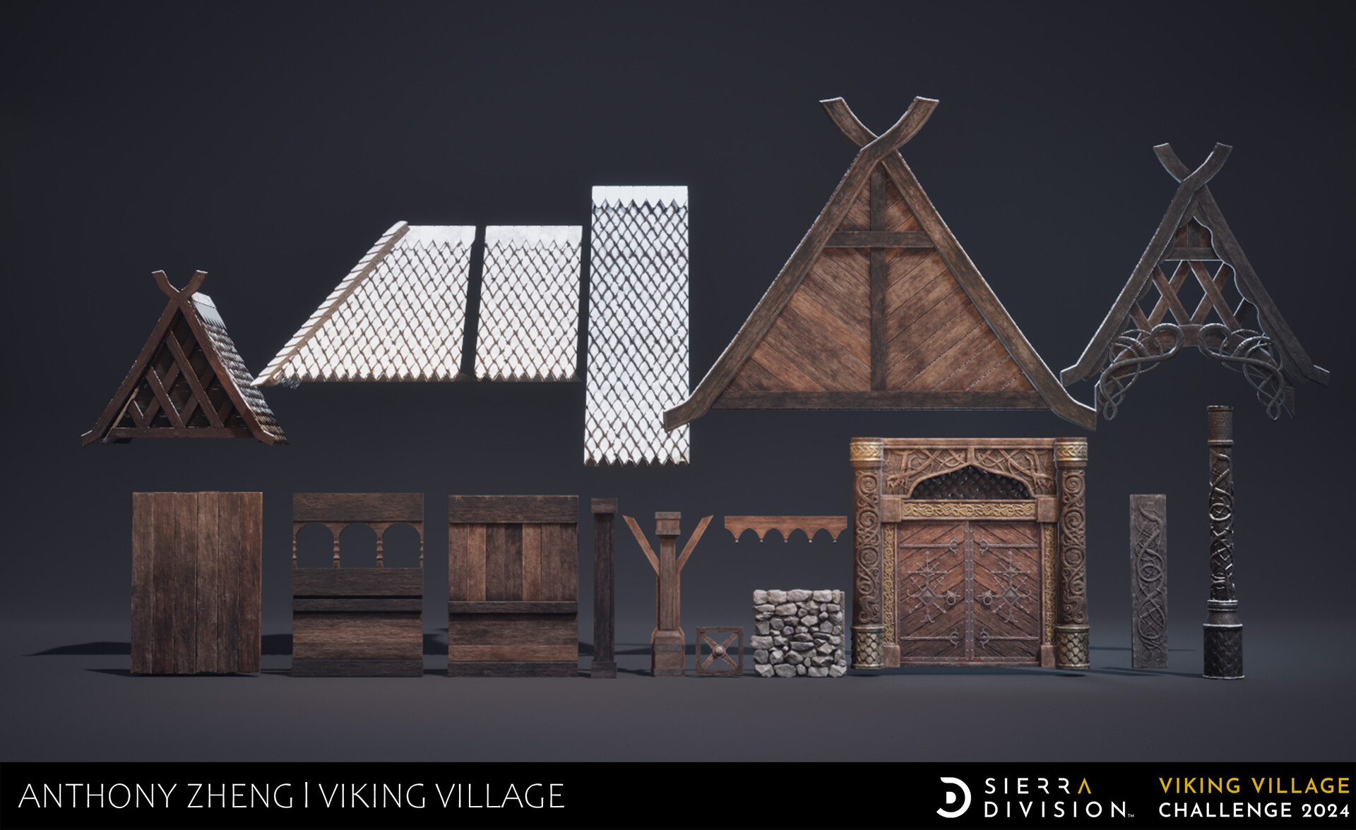 Anthony Zheng - Snowy Viking Village