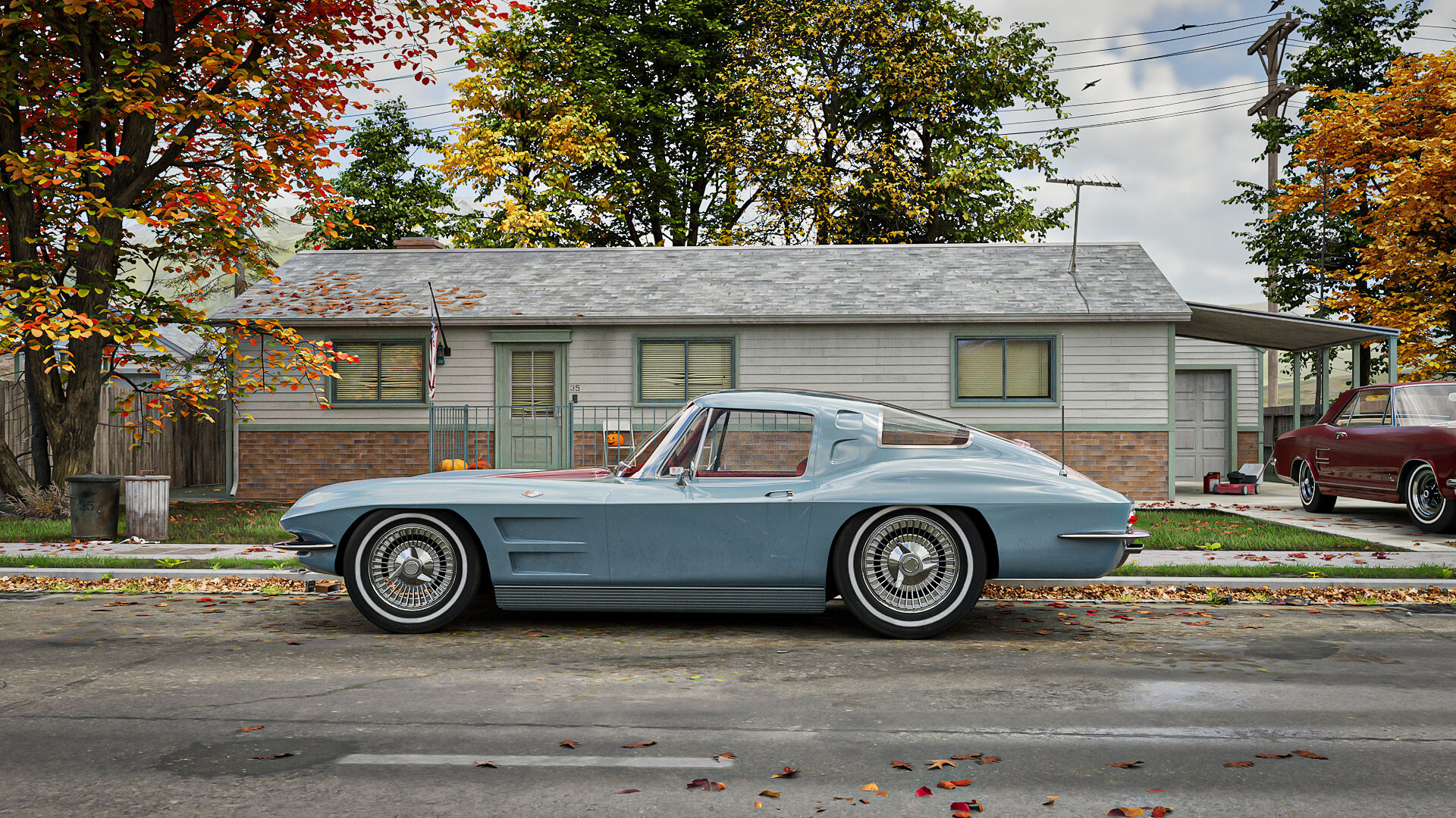 James - 63 Corvette Stingray (Somewhere in Idaho)