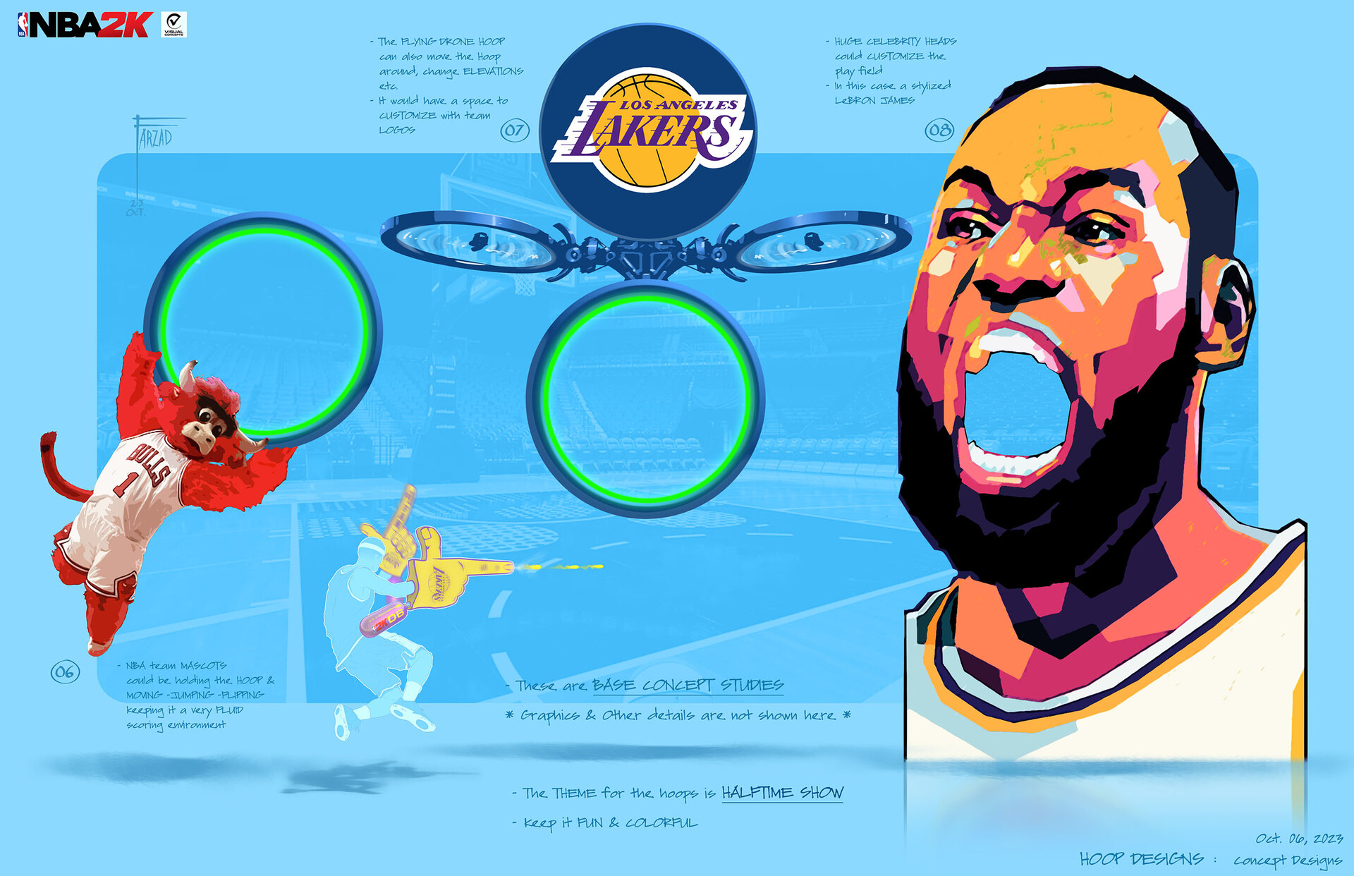 FARZAD V - NBA 2K - GRAVITY BALL: Props