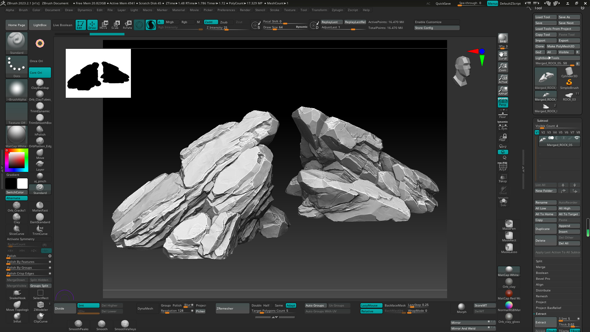 ArtStation - Rock Sculpt 3