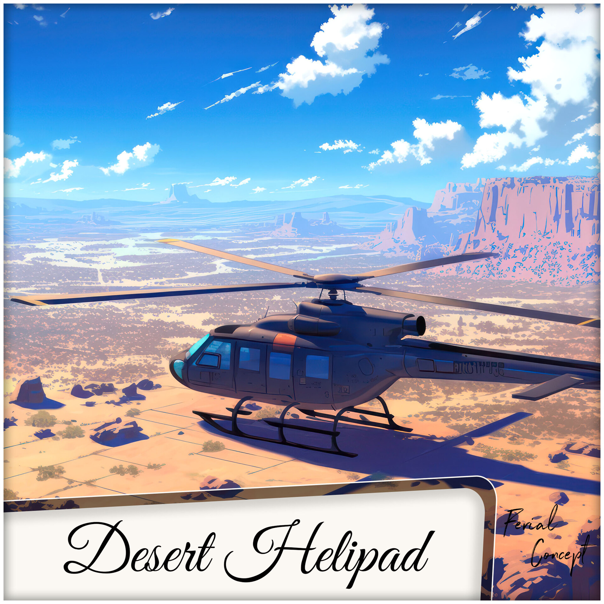 ArtStation - 🔹200 Desert Helipad - Anime Concept Reference Image Pack v ...