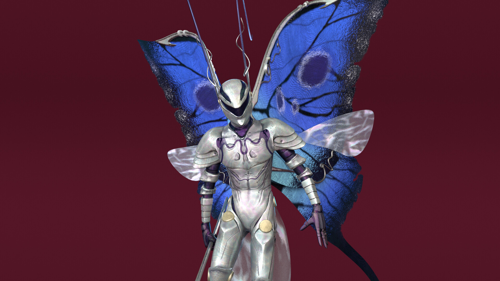 ArtStation - Butterfly Knight