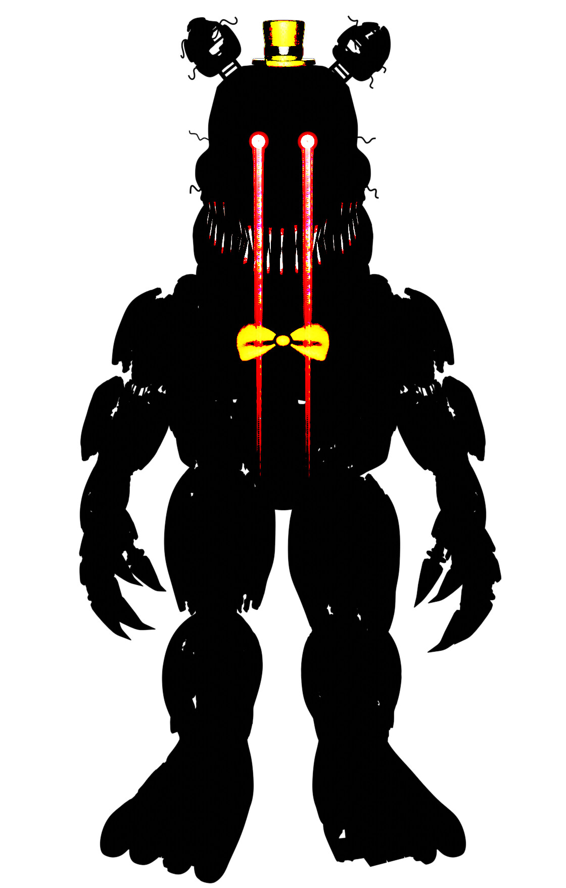 fnaf 4 shadow animatronics