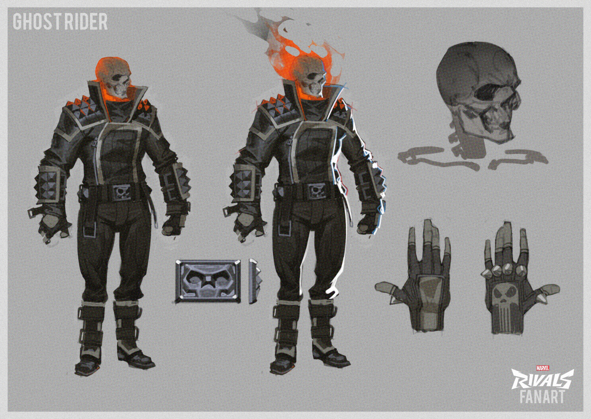 Kirill Ruzanov - Ghost Rider - Marvel Rivals