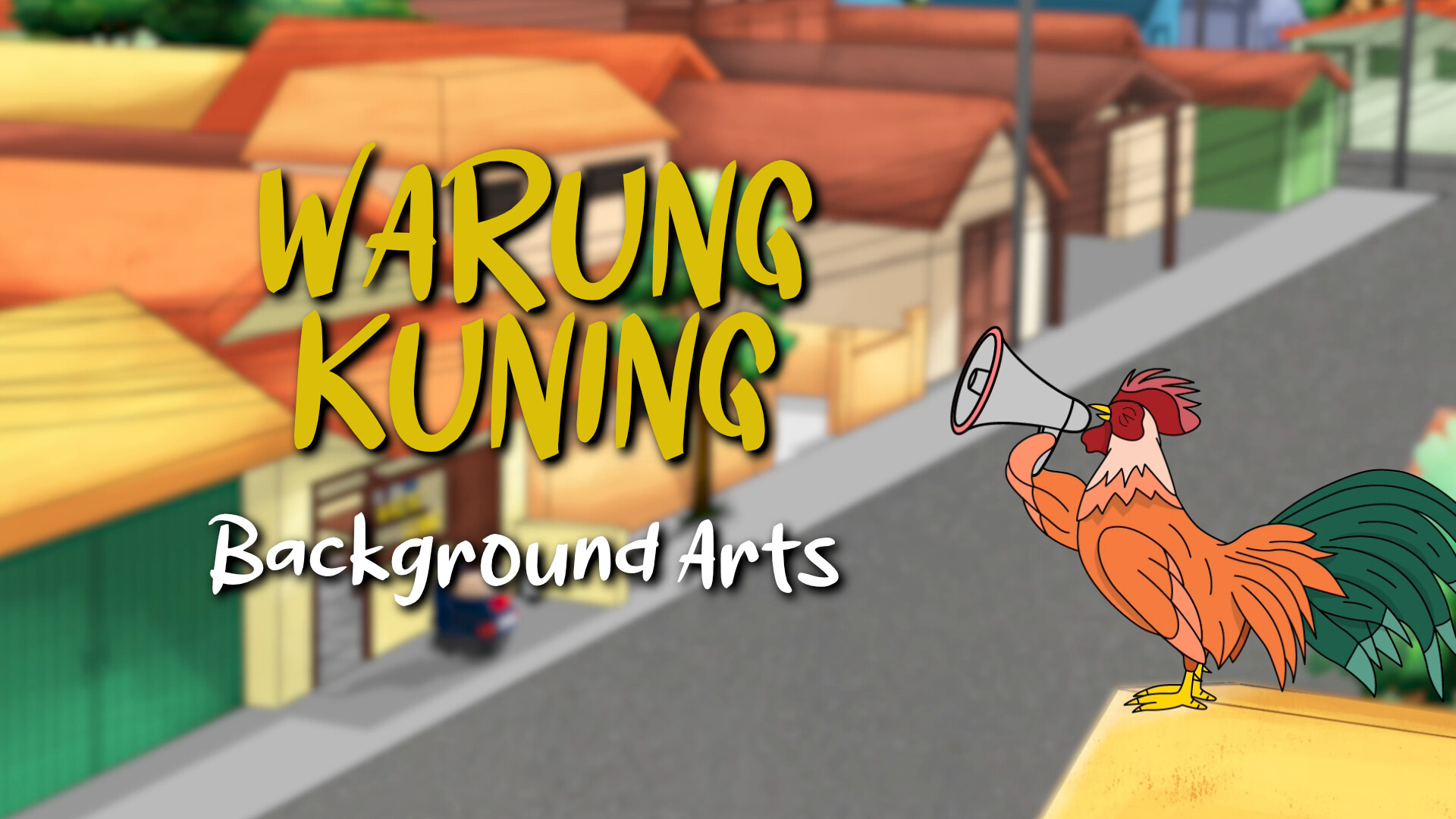 ArtStation - Warung Kuning Background Arts