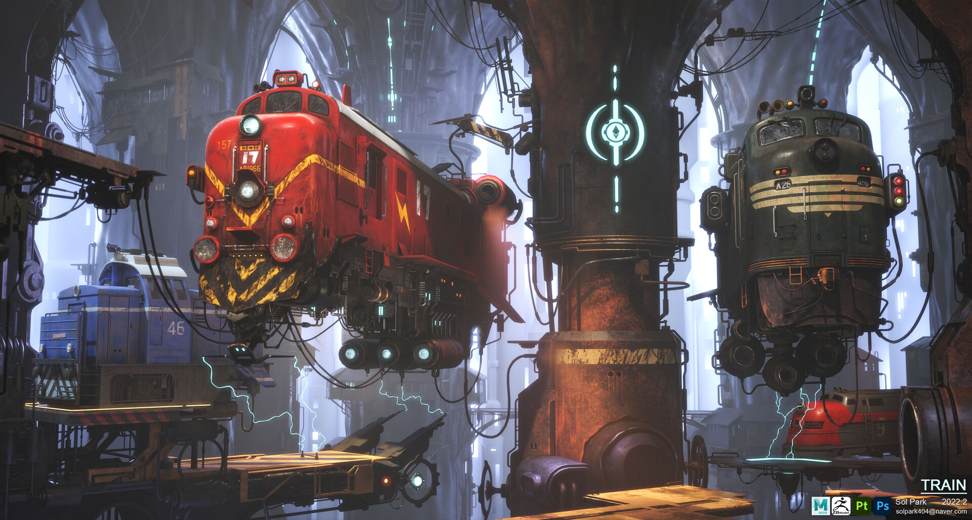 ArtStation - Dungeons Railways