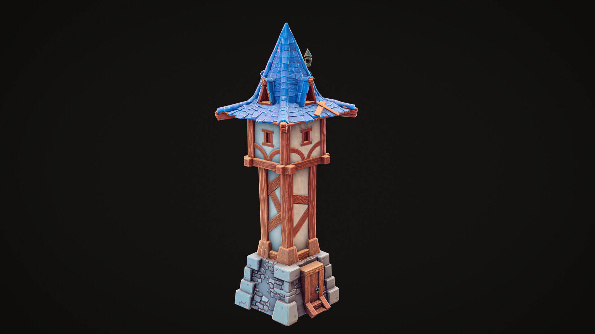 ArtStation - Game_Ready_Tower