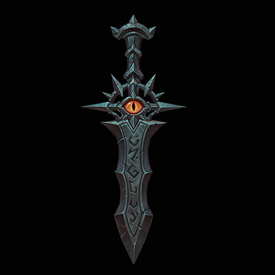demonic sword concept