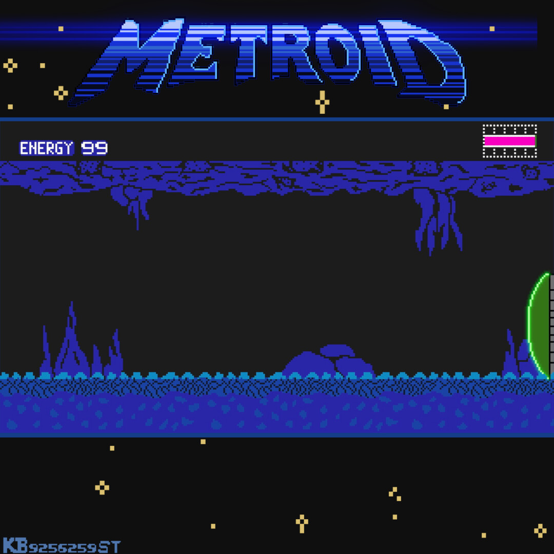 ArtStation - METROID // "PIXEL ART ANIMATION " // Artwork 3