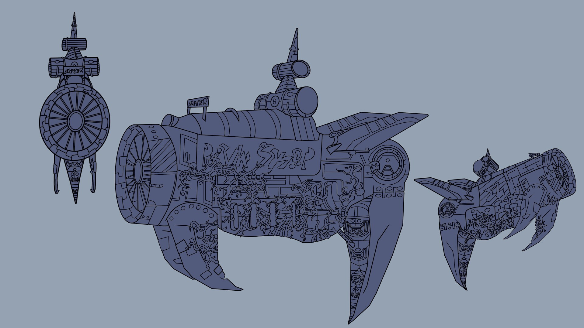 ArtStation - Uni Work (Shop Front)