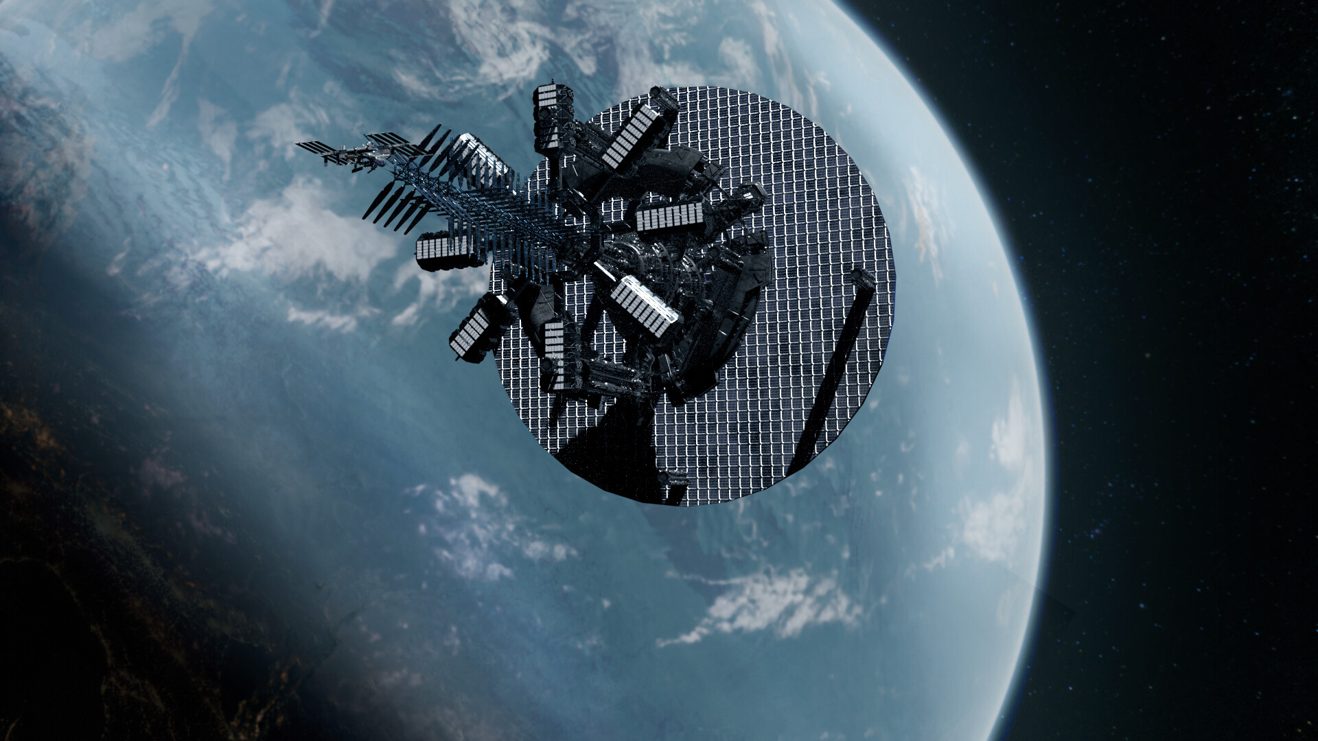 ArtStation - Space Station 01