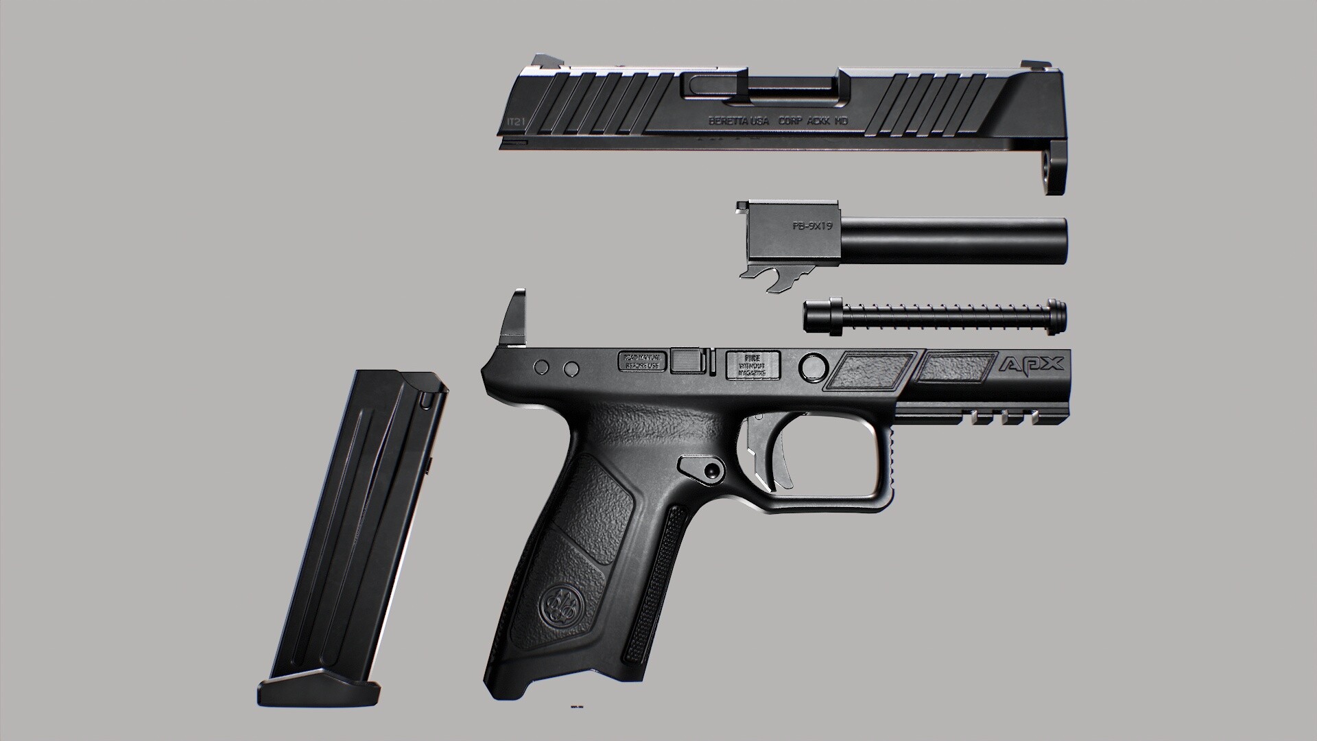 Elsayed Ahmed - Beretta Apx A1 -Handgun