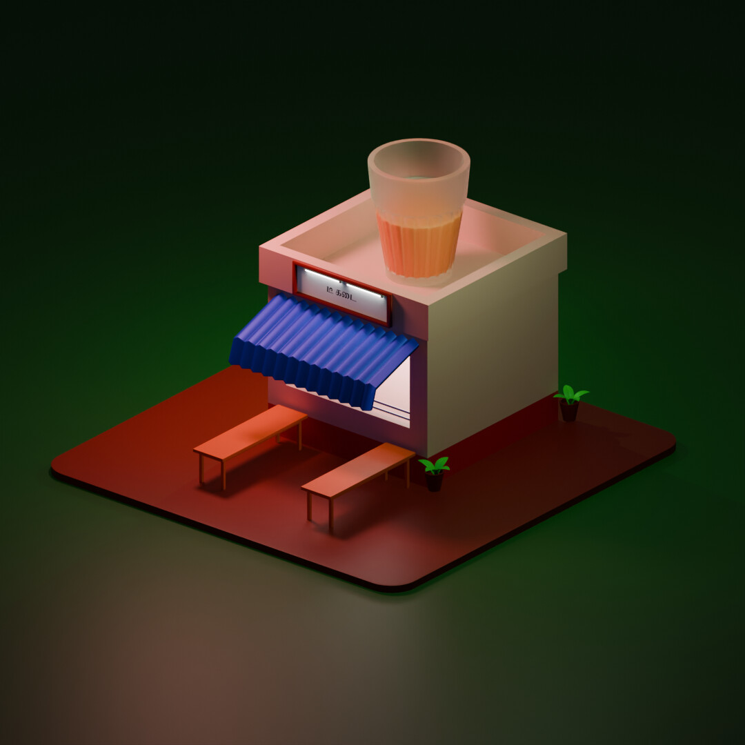 ArtStation - Tea Kadai