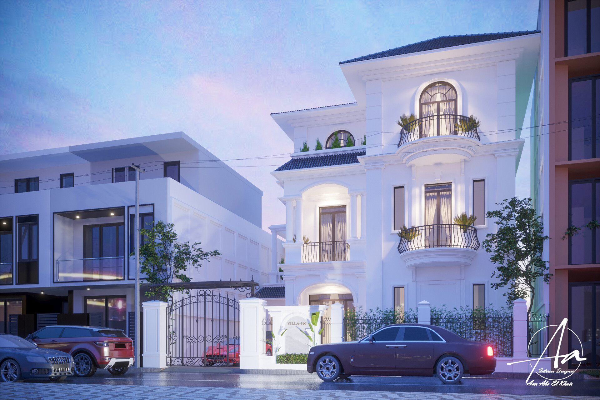Amr Abo El khair - 3D Exterior Villa 2022