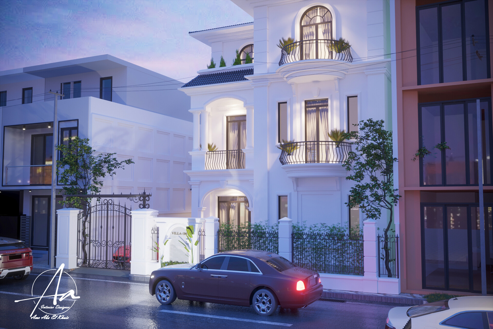 Amr Abo El khair - 3D Exterior Villa 2022