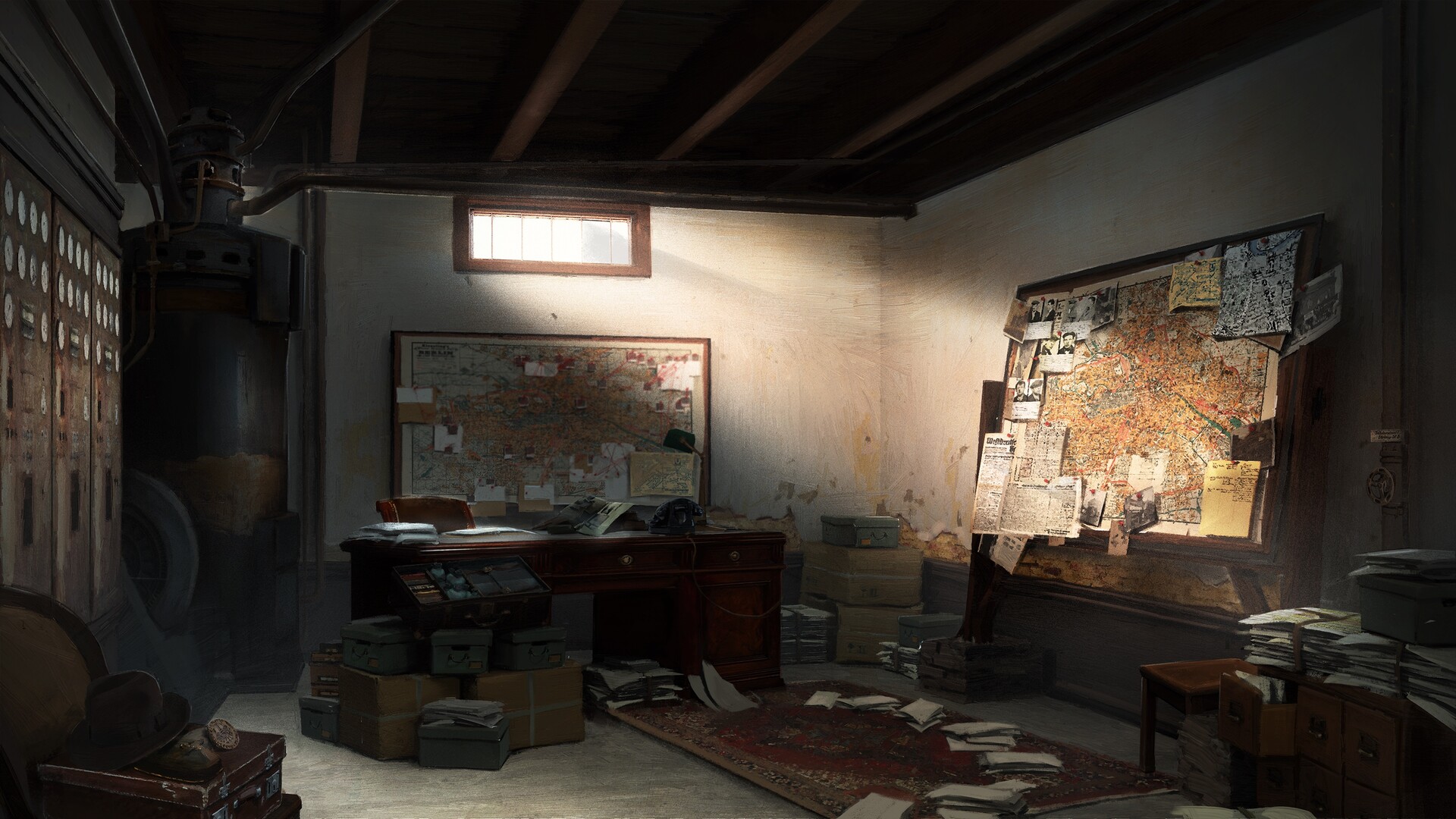 ArtStation - Detective's Office