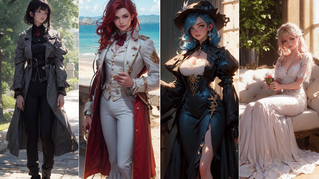 4K Anime Reference Art for Artists and Enthusiasts - 515 Anime Regency ...