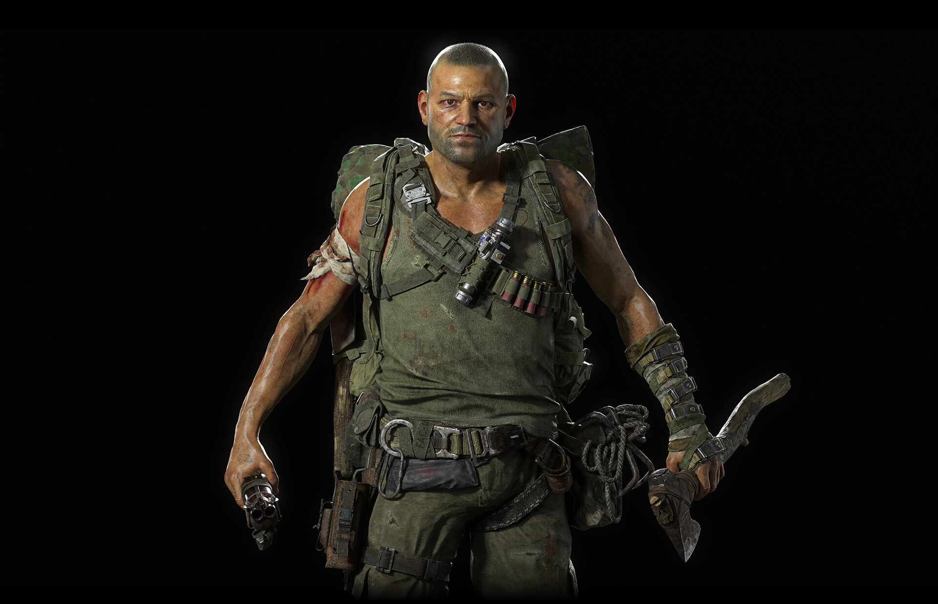 ArtStation - Post Apocalypse Forest Survivalist