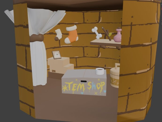ArtStation - tem shop made in 3D