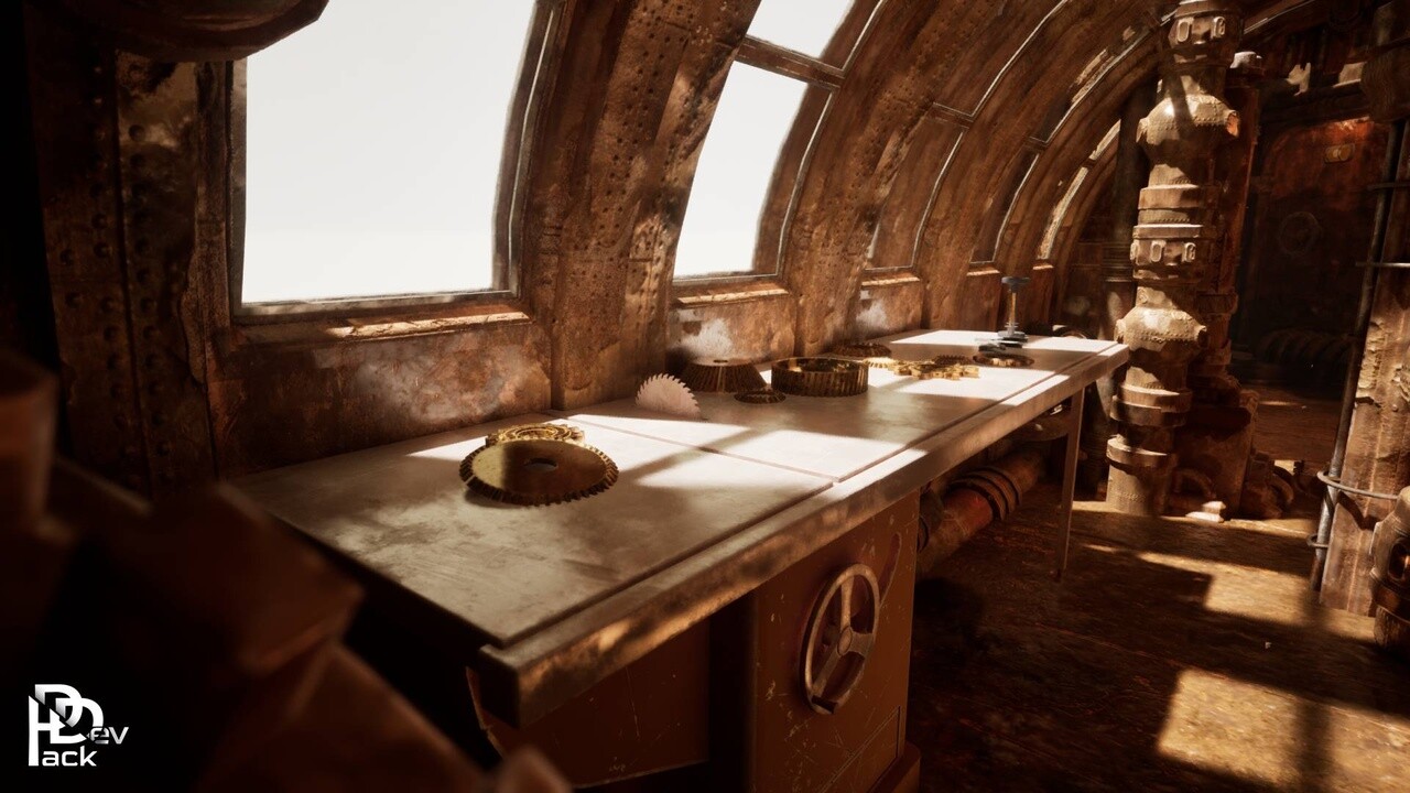 PackDev - Steampunk Interior / 51 Assets