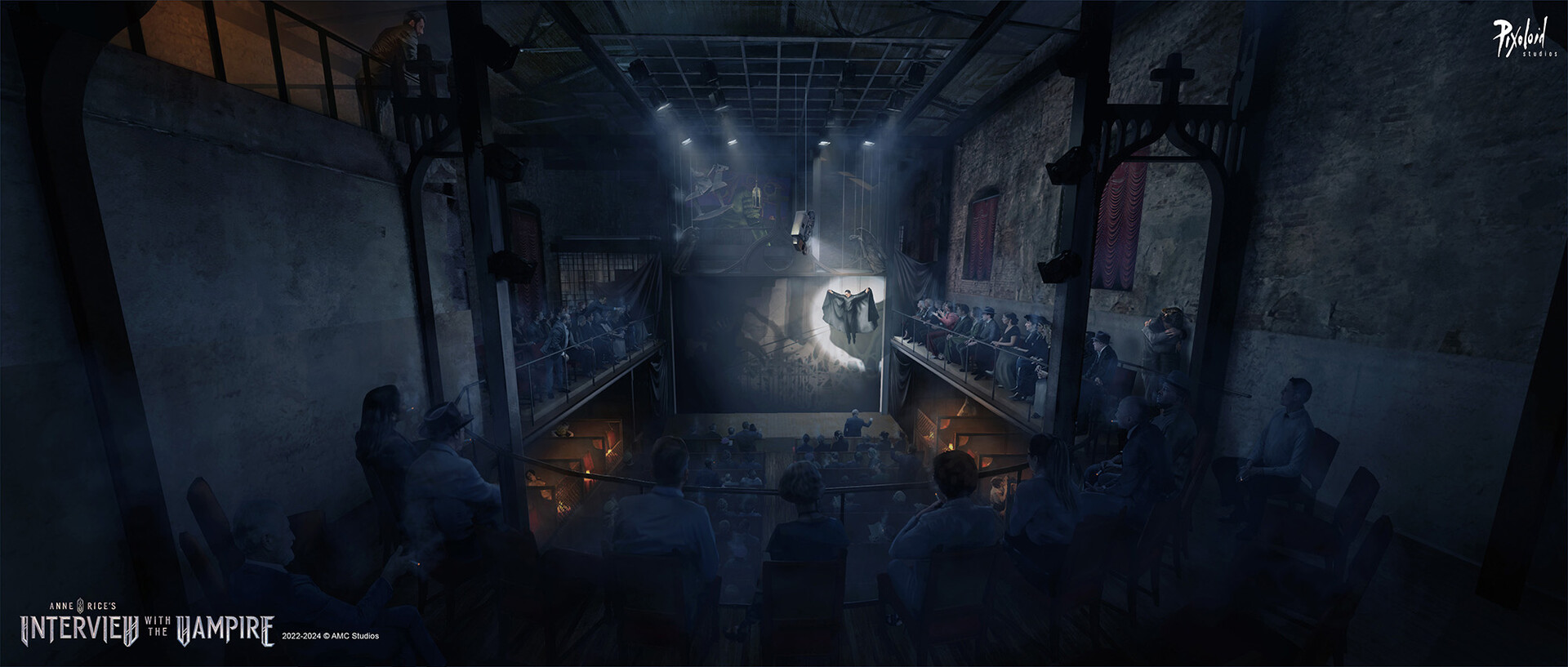 Pixoloid Studios - Theater des Vampires stage