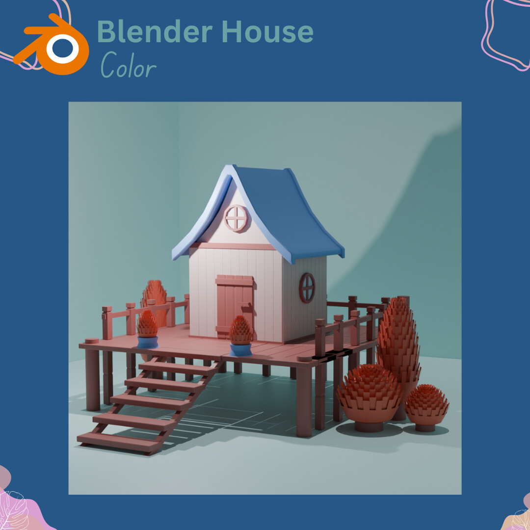 ArtStation - Small Blender House