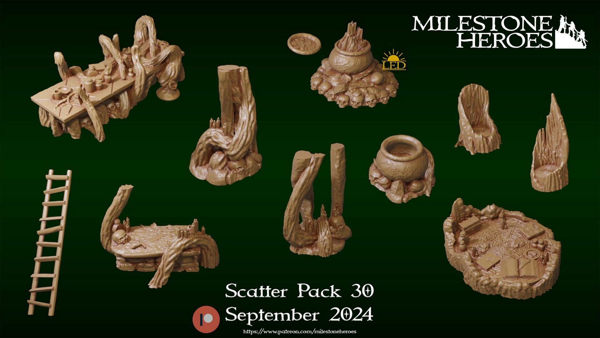 ArtStation - Rootbound Scatter - In Collaboration with Milestone Heroes