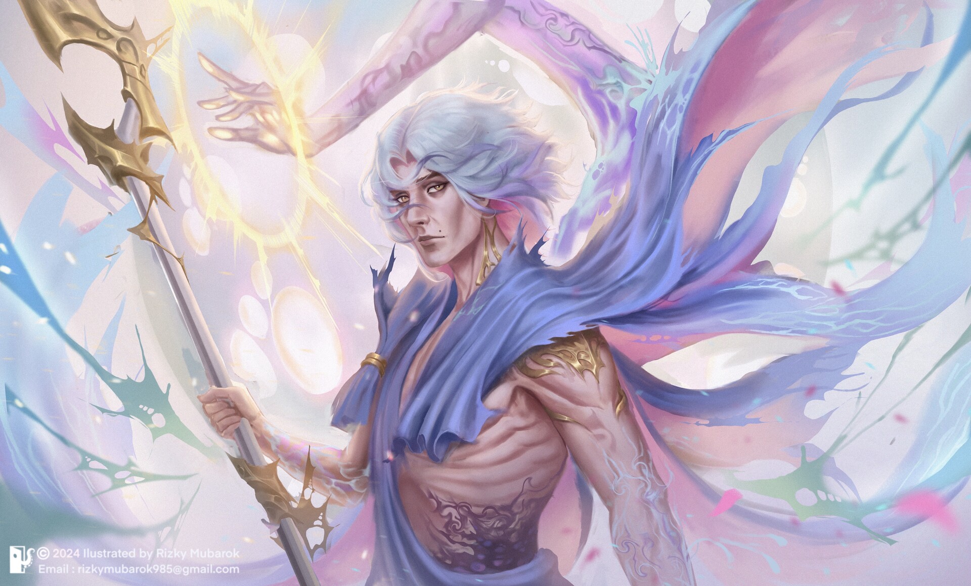 ArtStation - Savior Viktor splash art from Arcane series