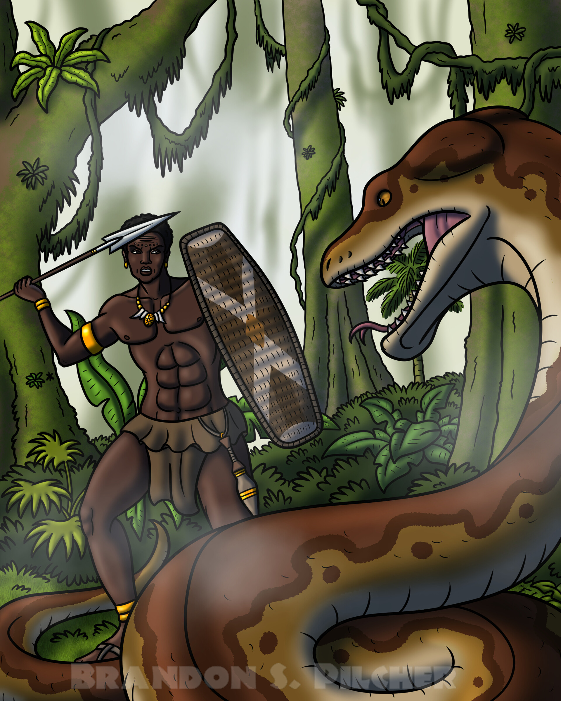 ArtStation - Serpent Slayer