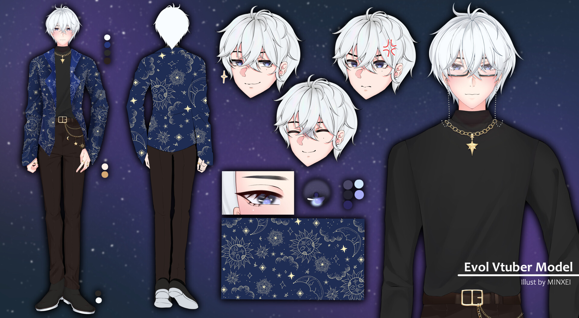 ArtStation - Evol Character Sheet