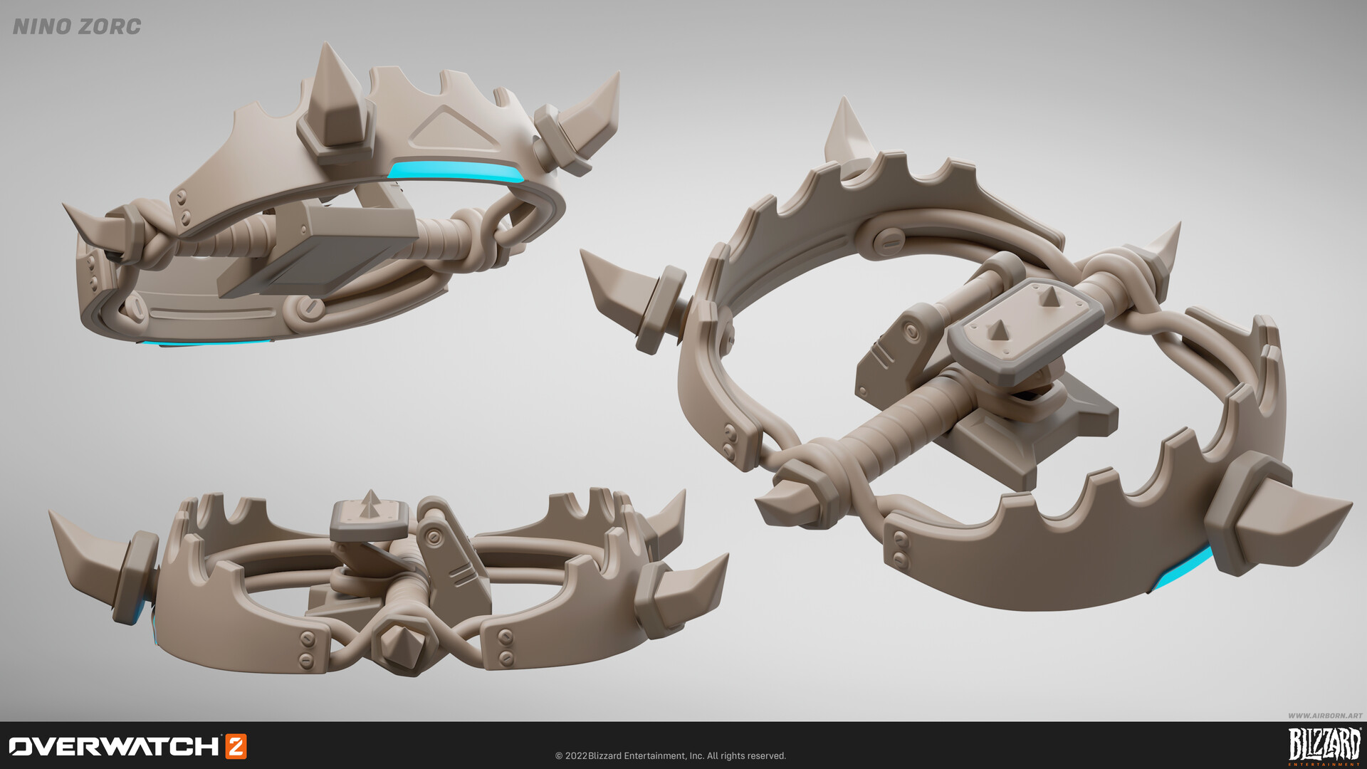 Airborn Studios - Overwatch 2 - Junkbot Junkrat Weapon