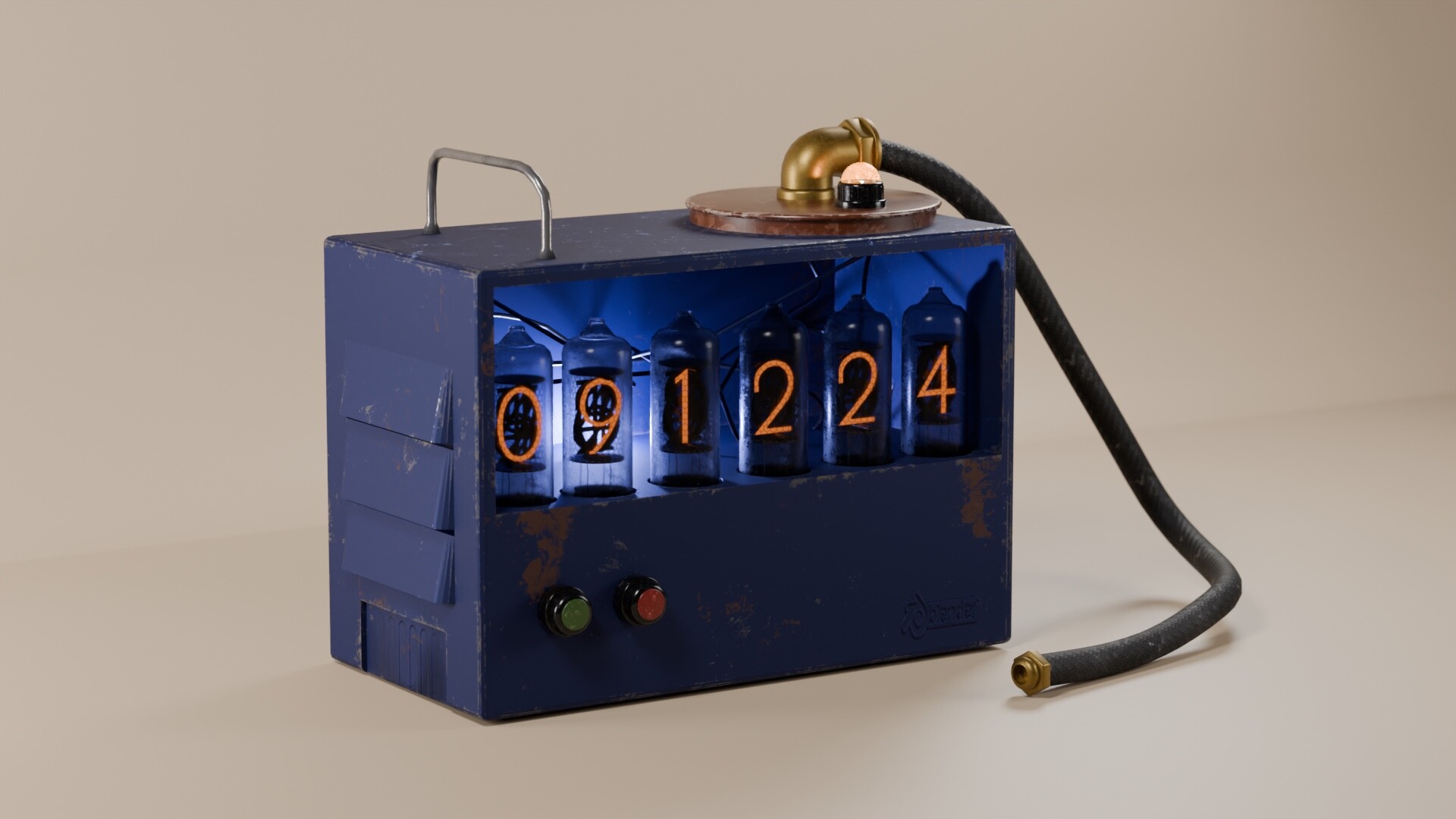 ArtStation - Lamp calendar