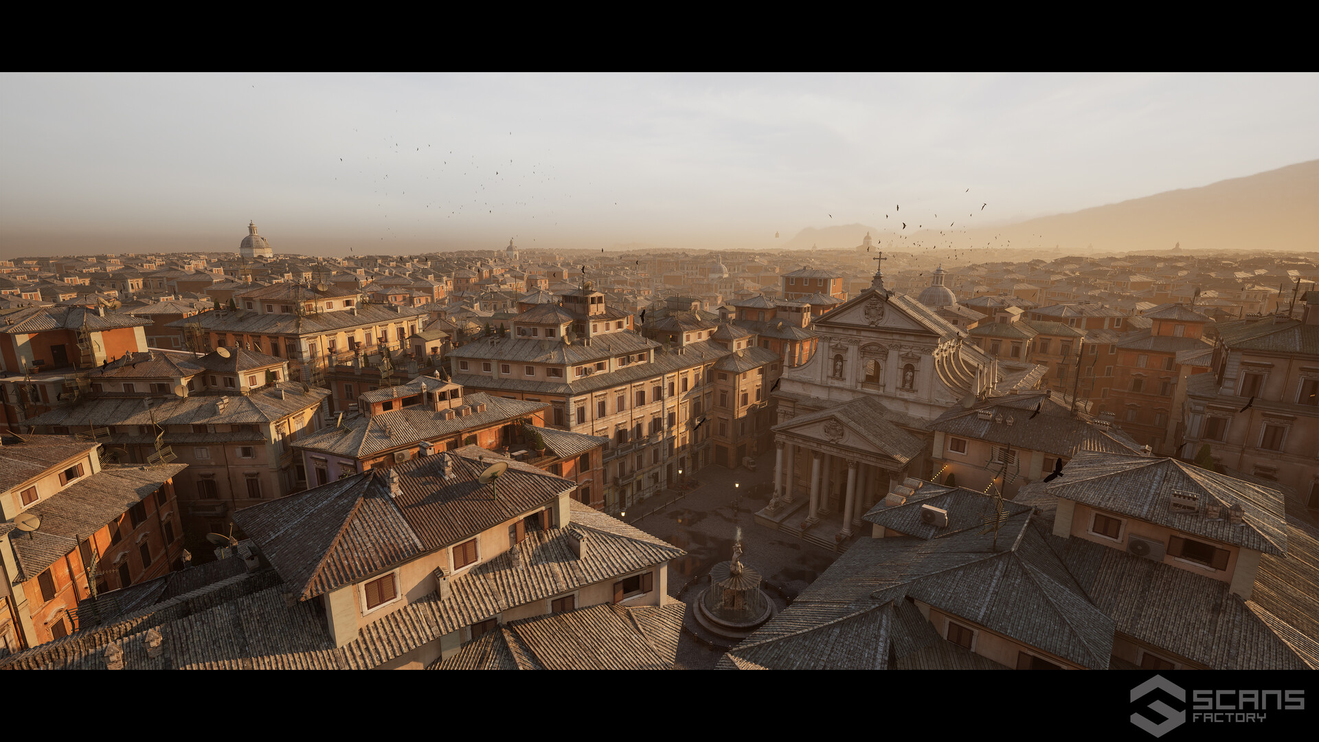 Scans Factory - Rome - Italian Town - UE