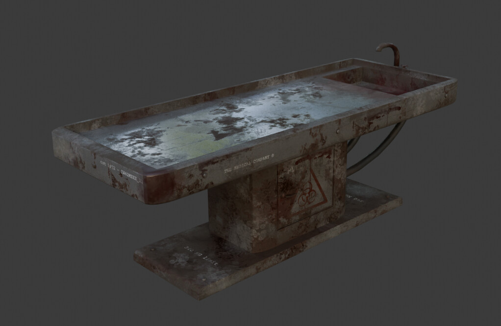ArtStation - Autopsy Table