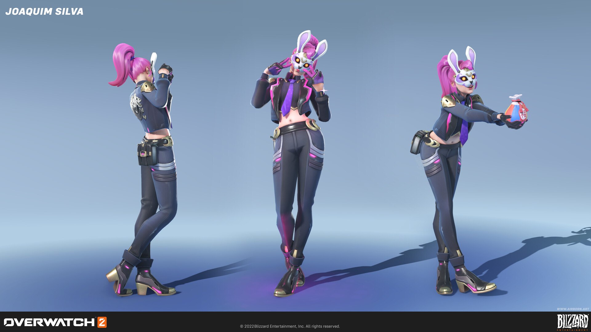 Airborn Studios - Overwatch 2 - Heist D. Va