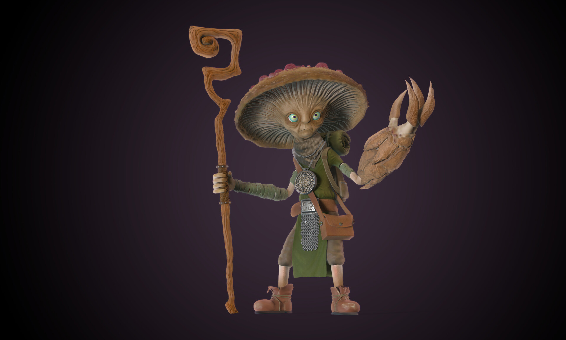 ArtStation - Mushroom Man