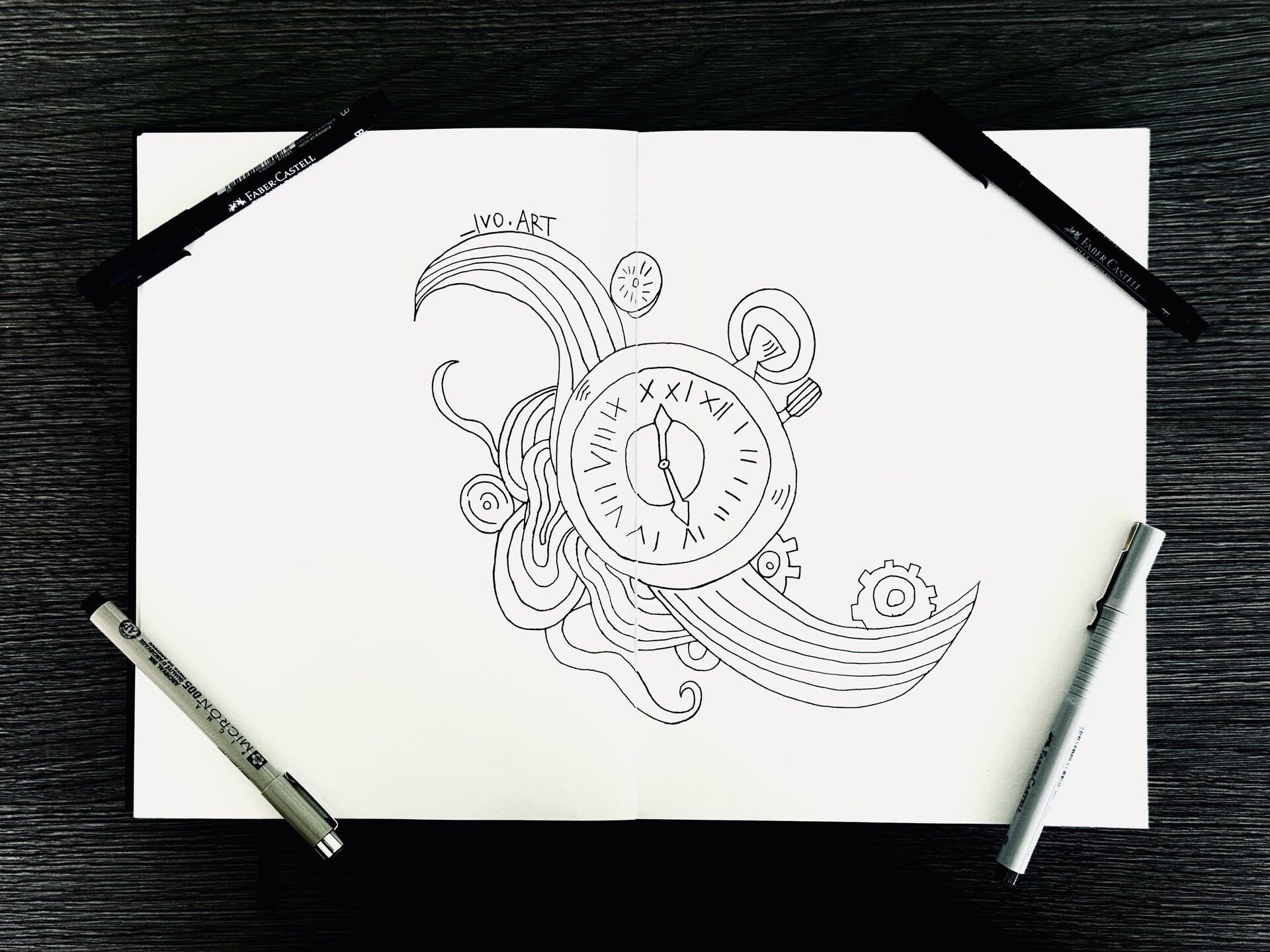 ArtStation - #118 Clock ⏰