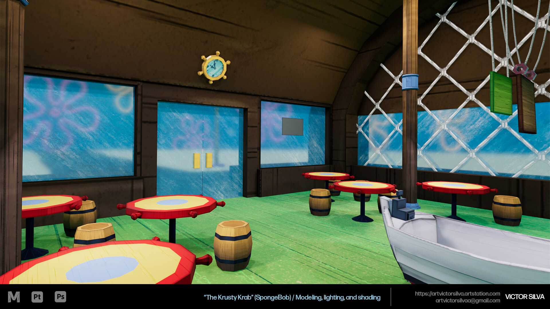 Krusty Krab Interior LEGO IDEAS Spongebob Squarepants The Krusty