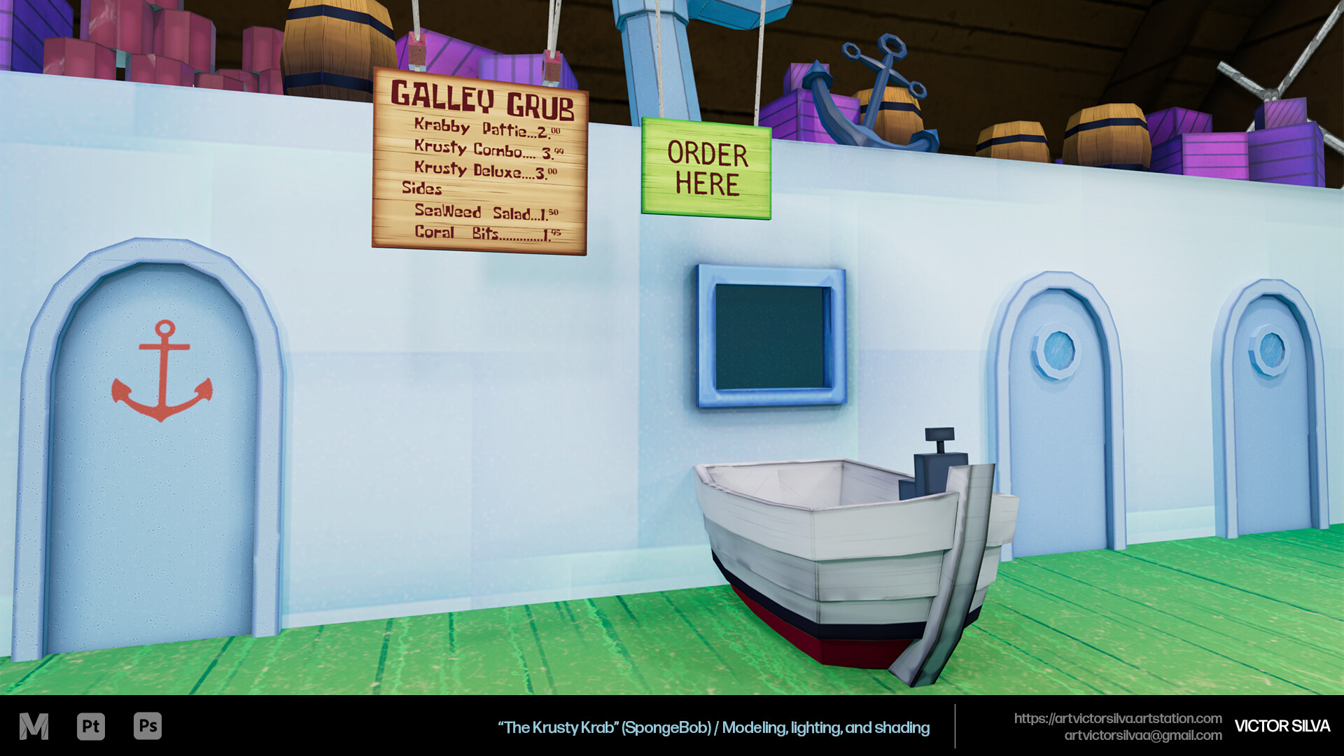 Victor Silva - "The Krusty Krab" (SpongeBob)