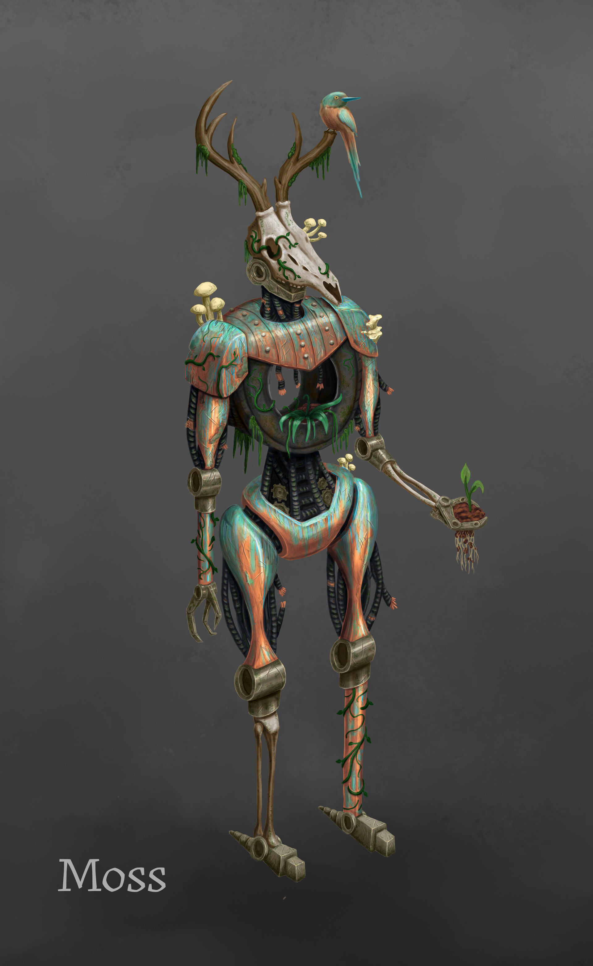 ArtStation - Original Character - Moss