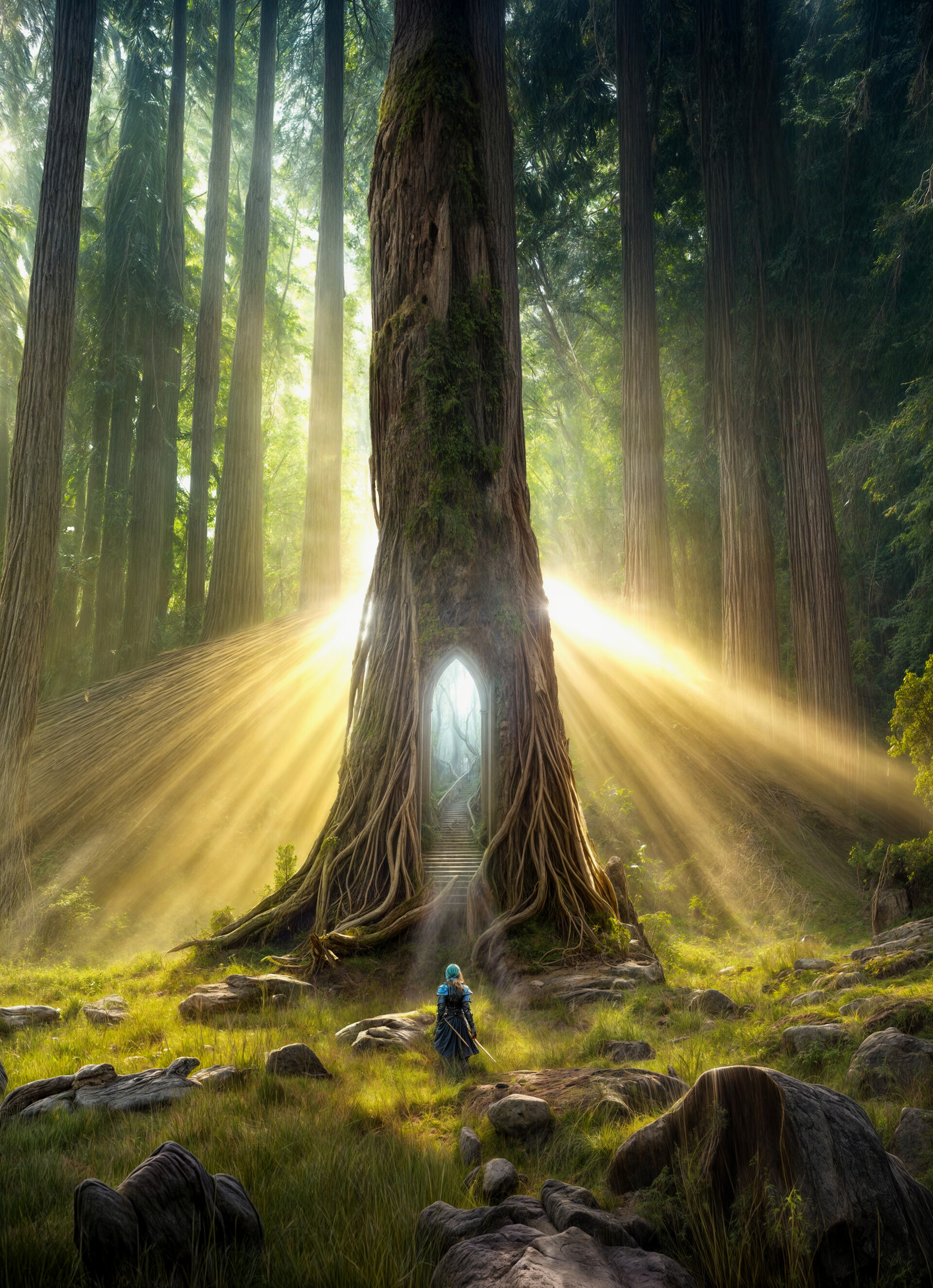 ArtStation - Portal Forest