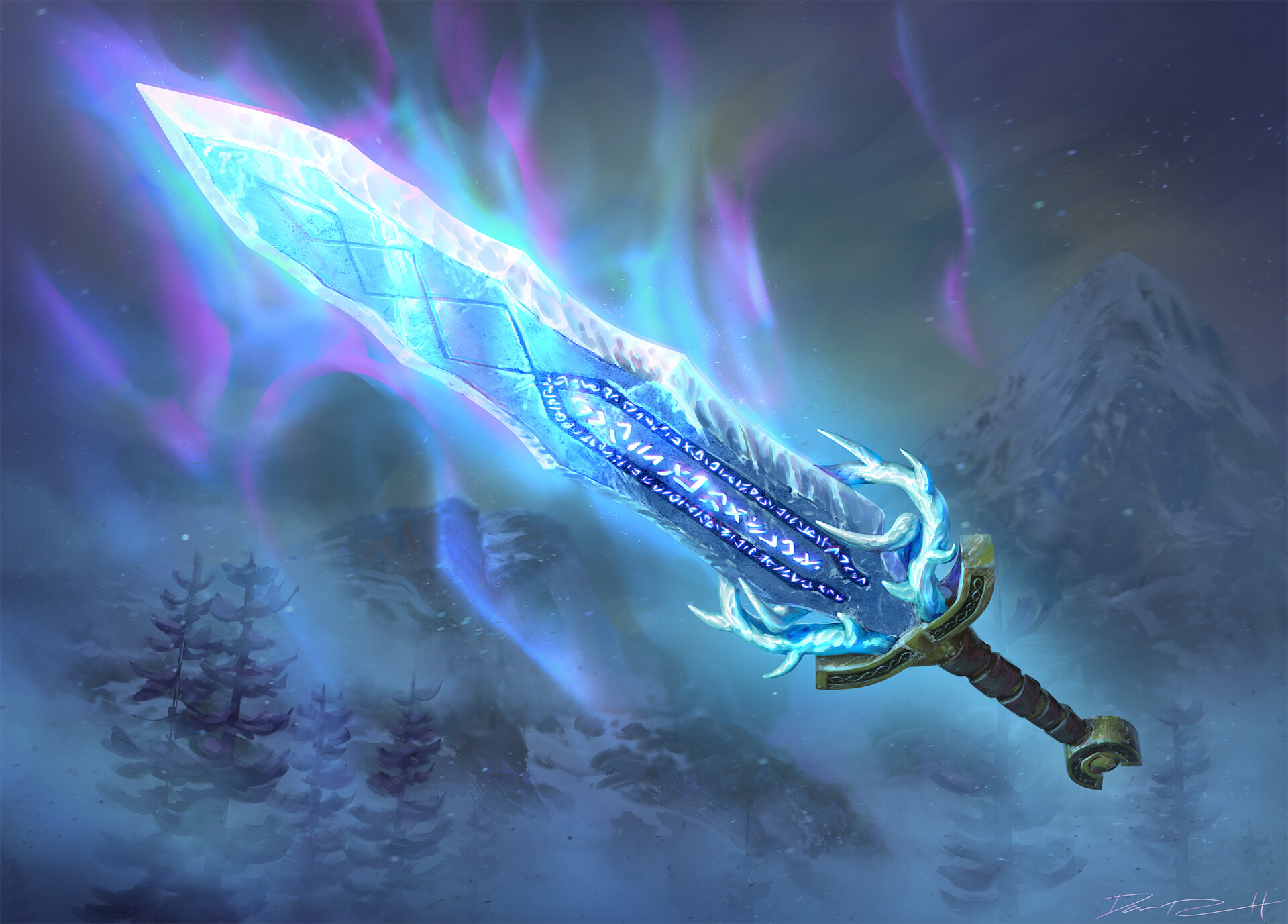 ArtStation - Blade of the Frost Giant