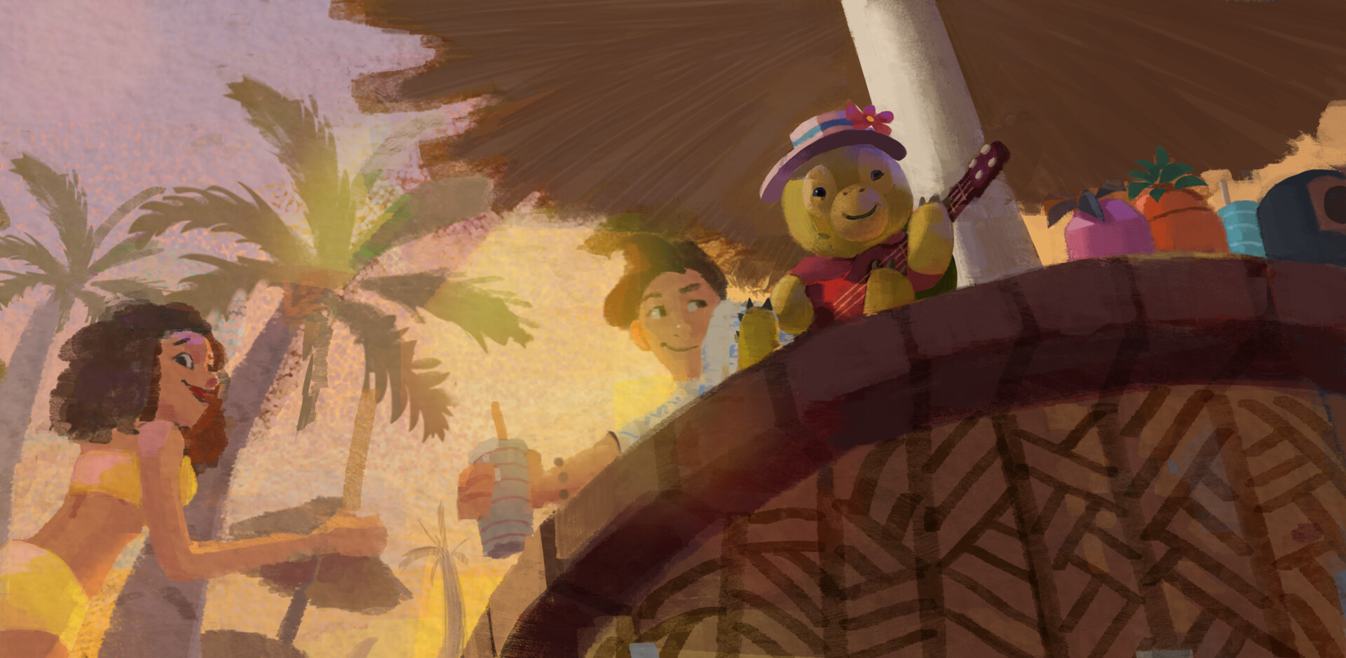 ArtStation - olu mel in hawaii