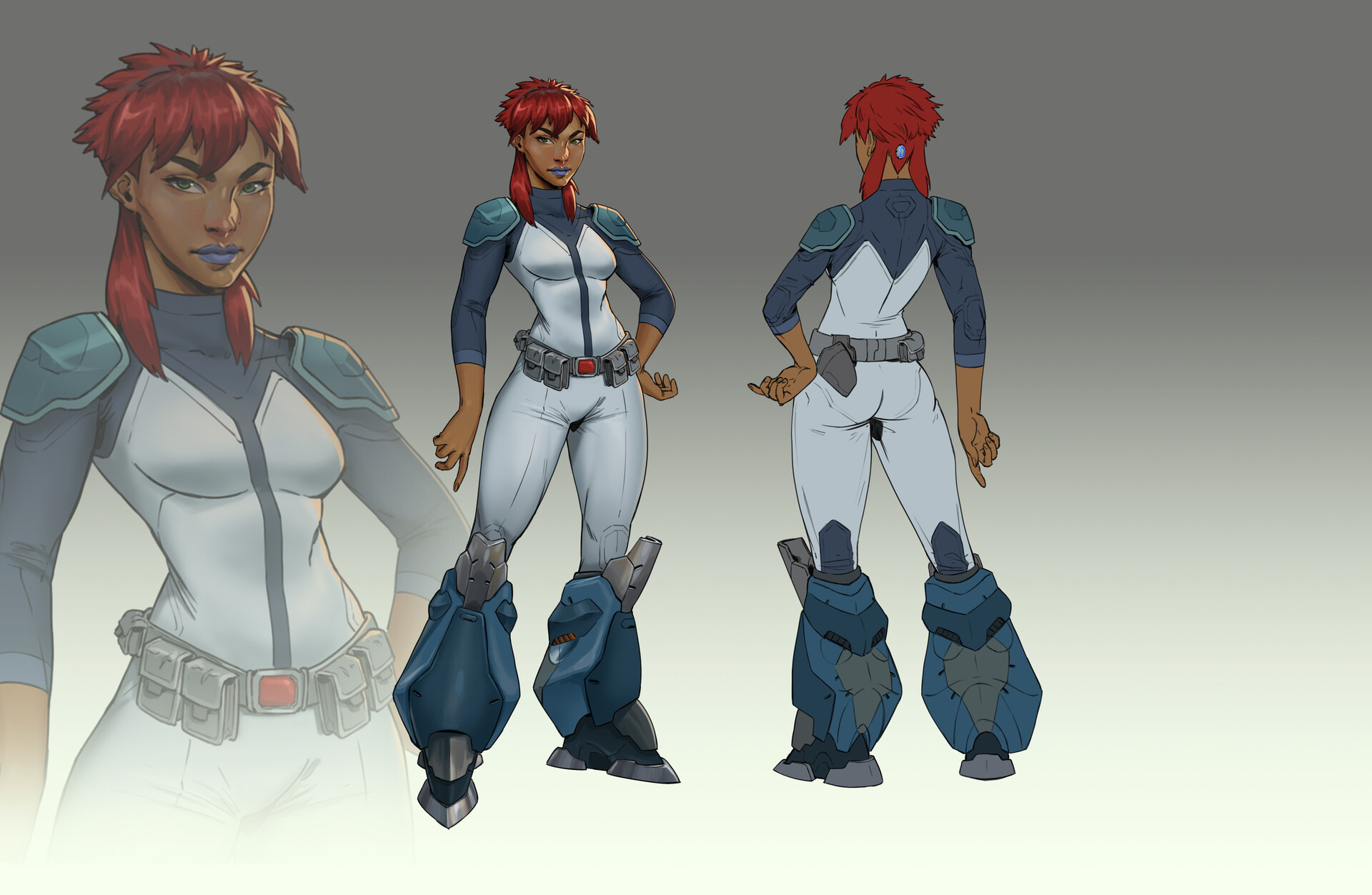ArtStation - Kiva - Megas XLR fan project