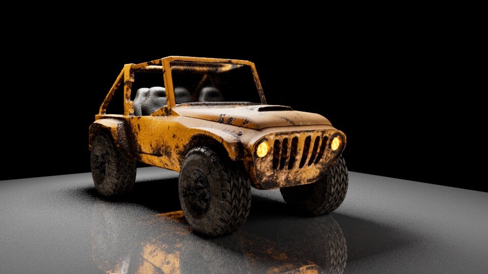 ArtStation - 3D model (off-road Beast)