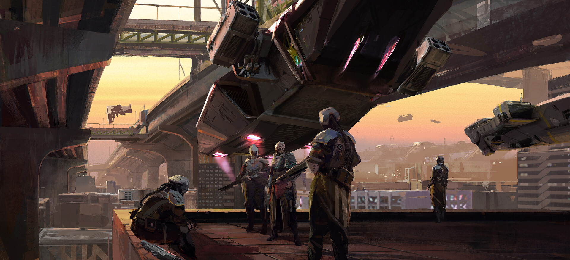 ArtStation - Sci-fi keyframes